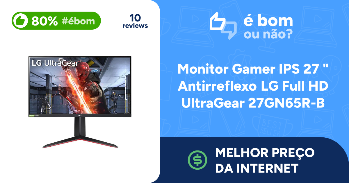 Monitor Gamer IPS 27 " Antirreflexo LG Fu – É BOM? Participe!