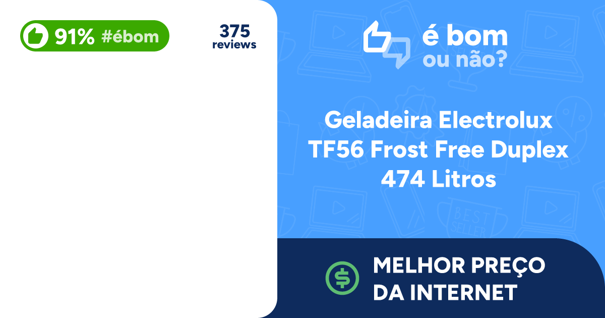 Geladeira Electrolux TF56 Frost Free Dupl – É BOA? Participe!