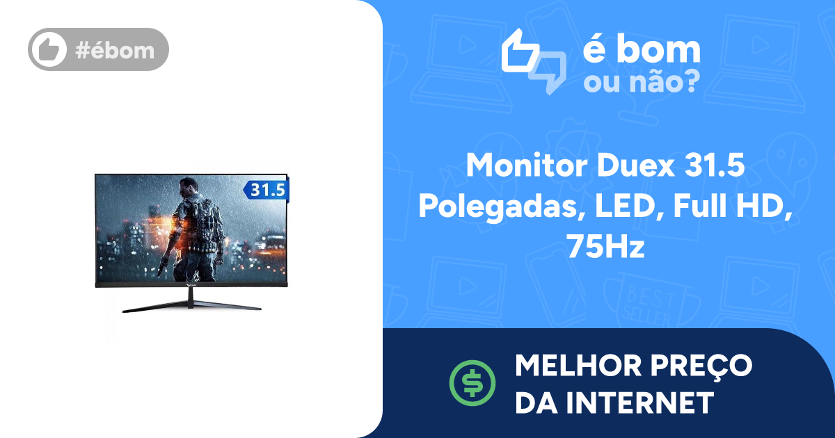 Monitor Duex 31.5 Polegadas, LE... [É BOM] - Reviews e Promoções