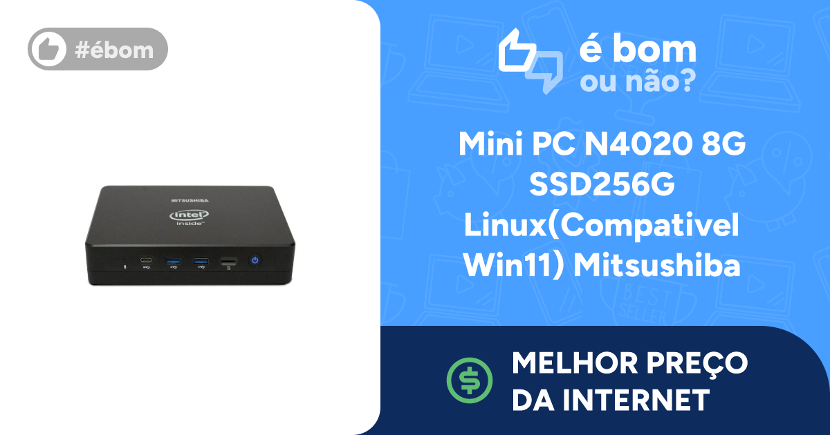 Mini PC N4020 8G SSD256G Linux(Comp... - Descubra se [É BOM]
