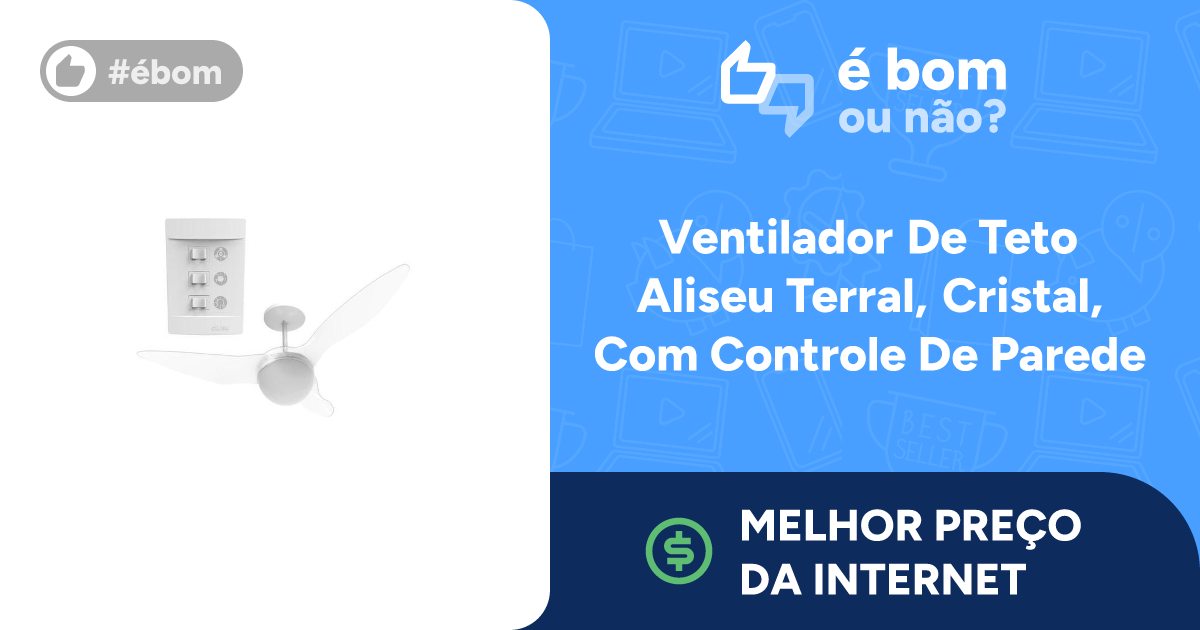 Ventilador De Teto Aliseu Terral, C... - Descubra se [É BOM]