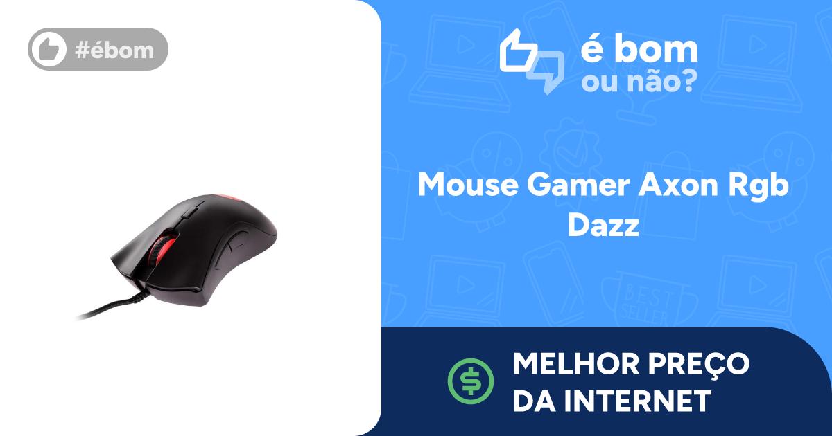 Mouse Gamer Axon Rgb Dazz [É BOM] - Reviews e Promoções