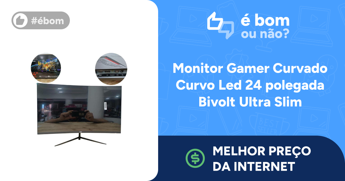 Monitor Gamer Curvado Curvo Led... [É BOM] - Reviews e Promoções