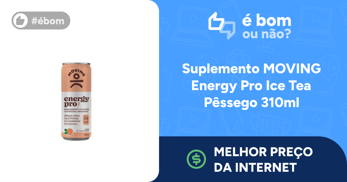 Suplemento MOVING Energy Pro Ice Te... - Descubra se [É BOM]