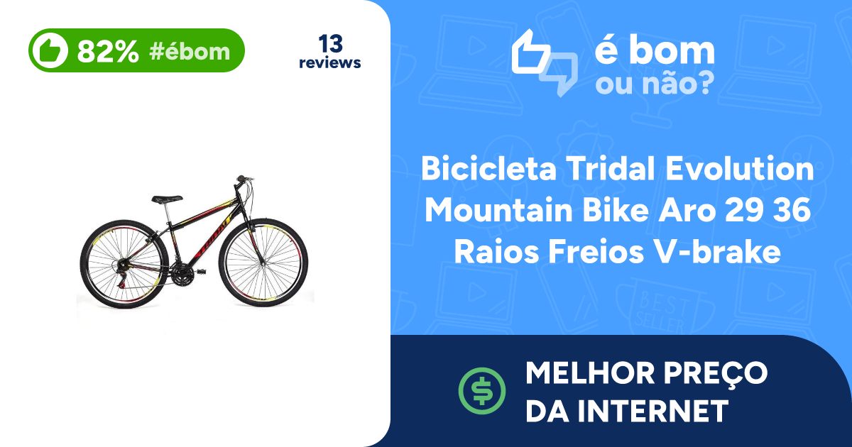 Bicicleta Tridal Evolution Mountain... - Descubra se [É BOA]